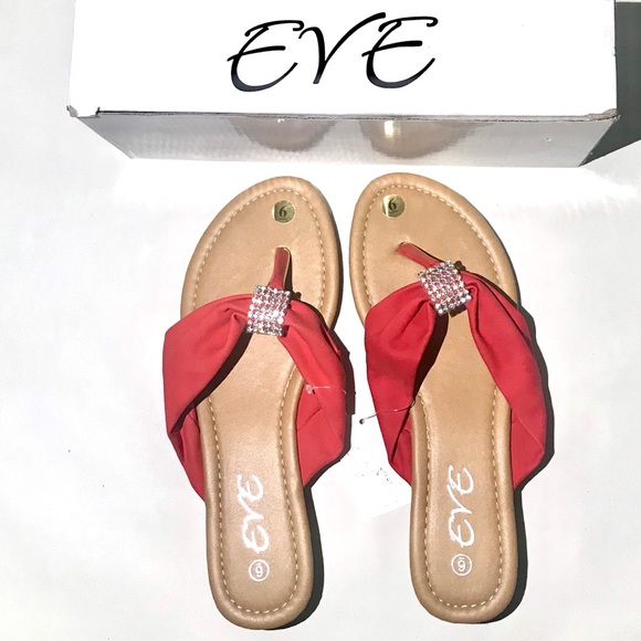 Eve | Shoes | Eve Flipflops With Rhinestones | Poshmark